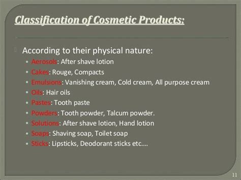 Introduction To Cosmetics