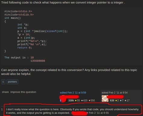 I Know Stack Overflow Comments Gets A Lot Of Hate Here But Sometimes