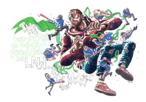 Rodney King Jamie Coe Illustration