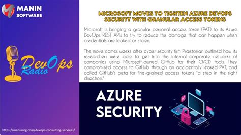 Manin Software On Linkedin Microsoft Azure Security Devops Manin