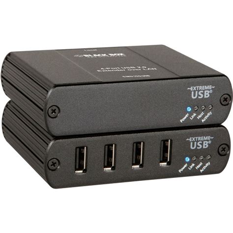 Emerald Usb 20 Black Box Schaltbarer Usb Extender Mit 100m Reichweite