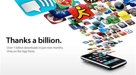 Apple Reaches 1 Billion Apps Downloaded From App Store Toucharcade