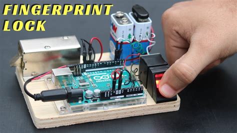 Arduino Fingerprint Lock Arduino Fingerprintlock Diy Electronics