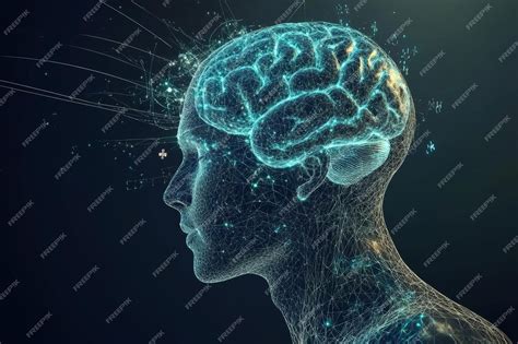 brain function synaptic transmission digital rendering of a brain with neural connections