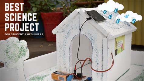 How To Make Rain Alarm Science Project Rain Alarm Circuit Snow