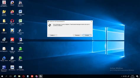 Error al descargar PC Gerente Error Instalación Inicial Q A PCGerente