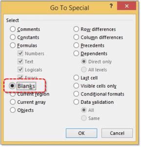 How To Delete Blank Cells In Excel Remove Blank Rows Column