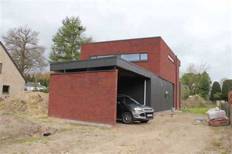 Bouwen Van Een Nieuwbouw Houtskelet Woning Te Wetteren Wow Architecten Architectuur