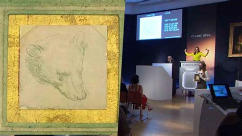 Sns핫피플 레오나르도 다빈치 곰의 머리 140억원 낙찰 外