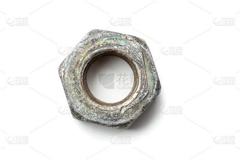 螺丝隔离在白色背景上