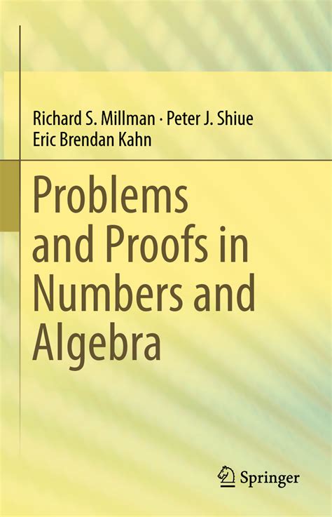 SOLUTION Problems And Proofs In Numbers And Algebra Pdf Studypool