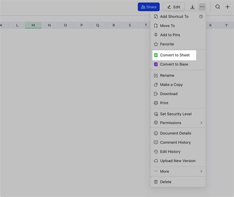 Import And Convert Excel Or Csv Files Into Sheets