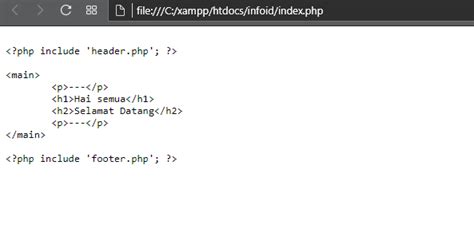include pada php forum coding indonesia