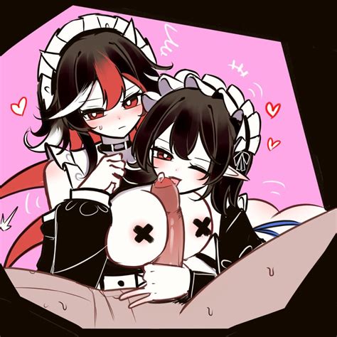 Shen Bi Ren User Rjgy2824 Houjuu Nue Kijin Seija Touhou Absurdres