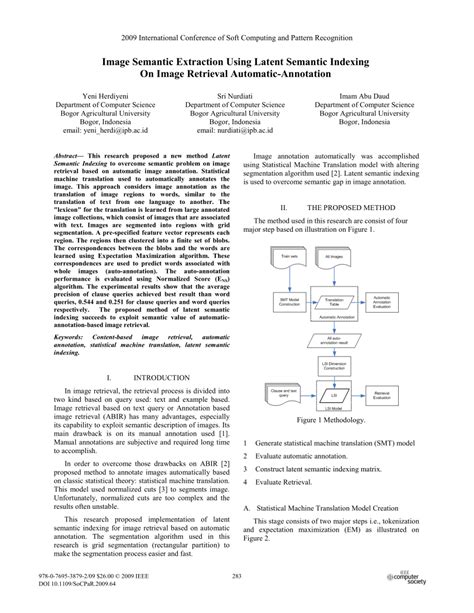 Pdf Image Semantic Extraction Using Latent Semantic Indexing On Image Retrieval Automatic
