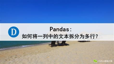 Pandas 如何将一列中的文本拆分为多行？ 知乎