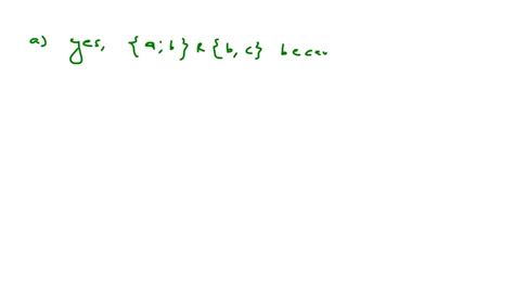 Let X A B C Recall That 𝒫x Is The Power Set Of X Define A