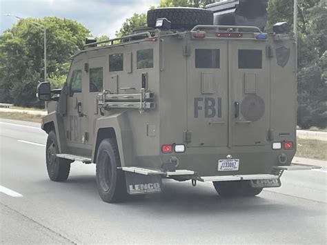Fbi Lenco Bearcat Near Fbi Headquarters In Louisville Kentucky R
