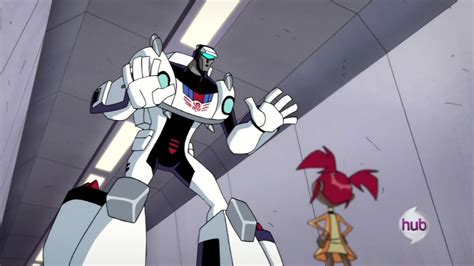 Transformers Animated Jazz And Sari Sumdac From The Elite Guard