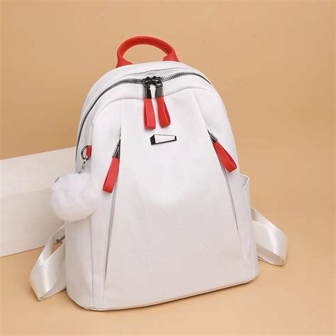 Badu Bg Пътна чанта за жени Раница против кражба Елегантна дамска раница Дамски маркови раници