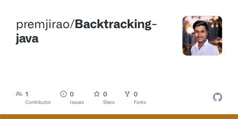 GitHub Premjirao Backtracking Java