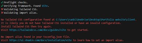 Bug Shadcn Not Validating Tailwind Css Installation After Tailwind 4 Update · Issue 6446