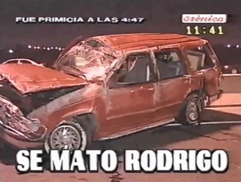 Así Fue El Accidente En El Que Murió Rodrigo Tras Su último Show En La