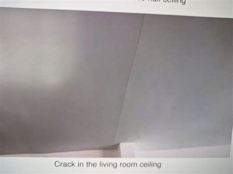 How Dangerous Is This Crack In Ceiling Rdiyuk
