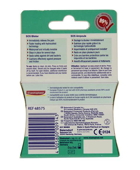 Elastoplast Blister Plaster Small 6 Pack Scowns Pharmacy