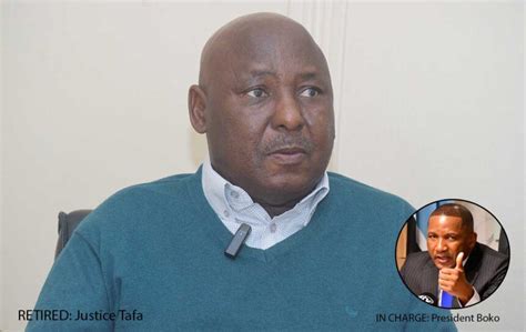 Boko Is Right Retired Justice Tafa Thevoicebw