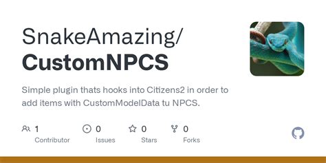 Github Snakeamazingcustomnpcs Simple Plugin Thats Hooks Into