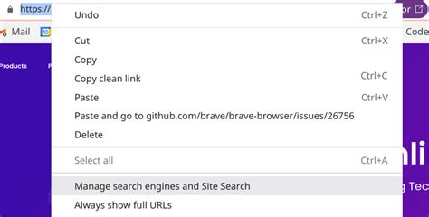 Assign Copy Keyboard Shortcut To Copy Clean Link · Issue 26761