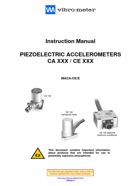 vibro meter caxxx cexxx instruction manual pdf accelerometer
