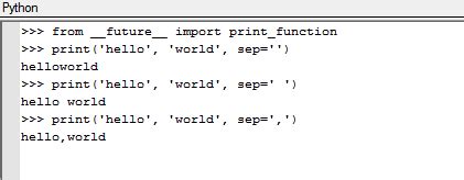 Python Print Function Parameters Notepad Community