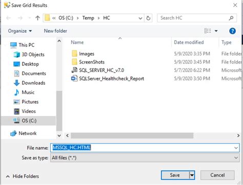 Sql Server Health Check Report Template