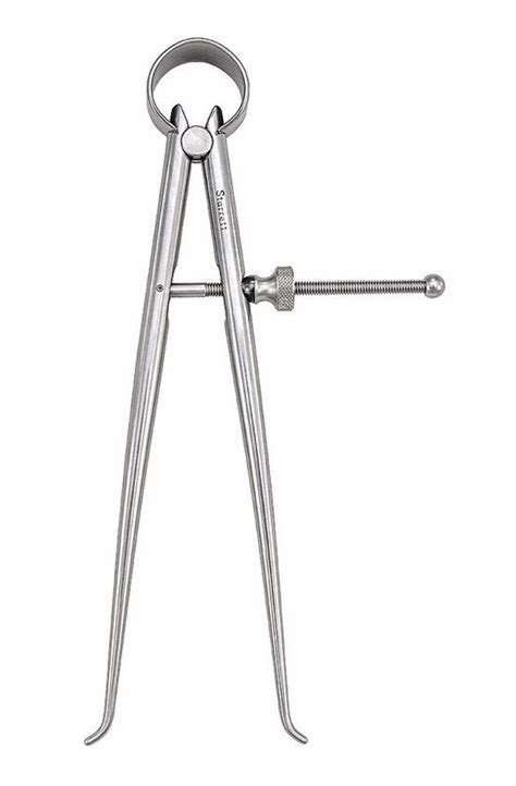 Calibro A Compasso Starrett Punte Arrotondate Per Interni 274 6 Rm