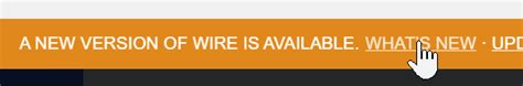 update without any what s new · issue 2772 · wireapp wire desktop