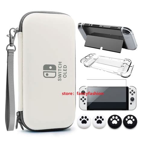 7 In 1 For Nintendo Switch Oled Accessories Portable Carrying Storage