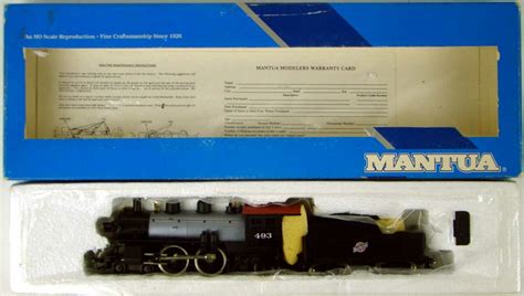 Mantua 336 064 Candnw 4 4 2 Atlantic Locomotive Ho Scale