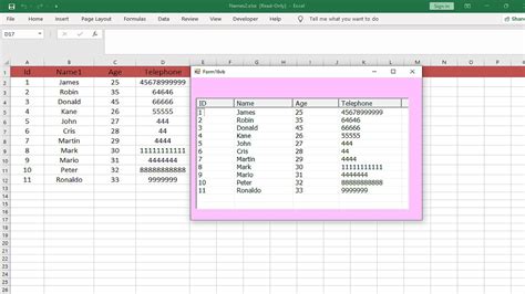 How To Import Data From Excel Sheet Into ListView In VB NET YouTube