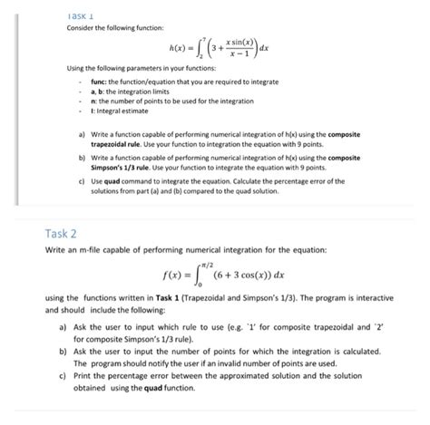 Solved Consider The Following Function Sin X Using The Chegg