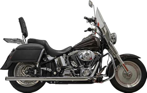 Bassani Xhaust 1s98p 2 Into 2 True Dual Drag Pipe Exhaust System For H