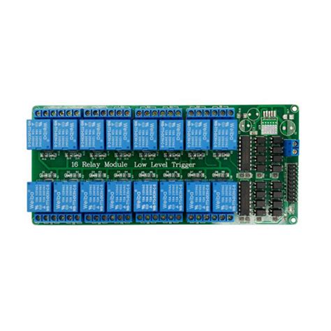 Modulo Relay Switch Diy 16 Canales 5v Optoacoplado Arduino Ipramet