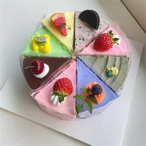 안산케이크 고은케이크 在 Instagram 上发布： 조각케이크 생크림케이크 케이크 조각케이크 8조각 골라주시면 한판 포장 가능하ᄉ Sweet Cakes