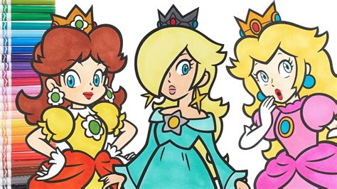 Daisy Mario Coloring Pages