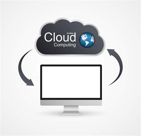 Premium Vector Cloud Computing Concept Design