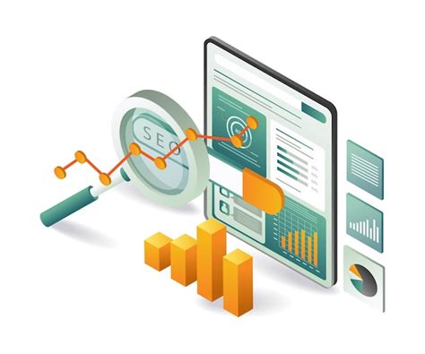 Premium Vector Seo Optimization Data Analysis Business Development