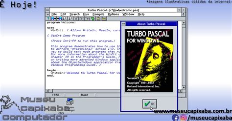 O Borland Turbo Pascal De 1983 Mcc Museu Capixaba Do Computador