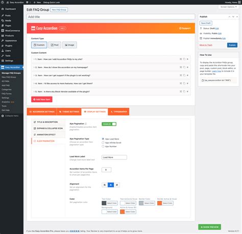 Easy Accordion Best Accordion And Faq Plugin For Wordpress