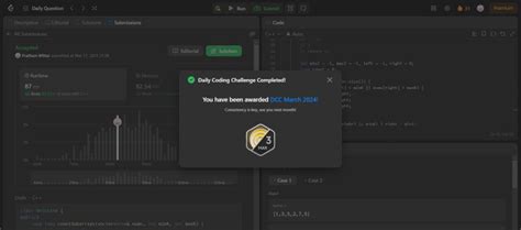 Leetcode Codingchallenge Leetcodestreak Developerlife Consistency